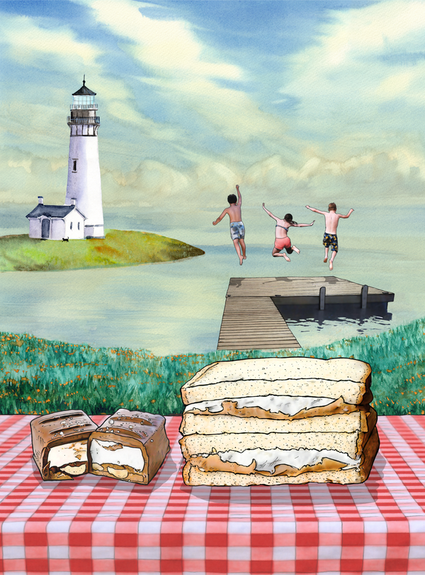 Fluffernutter Candy Bar (6-pack) - Red Kite Candy